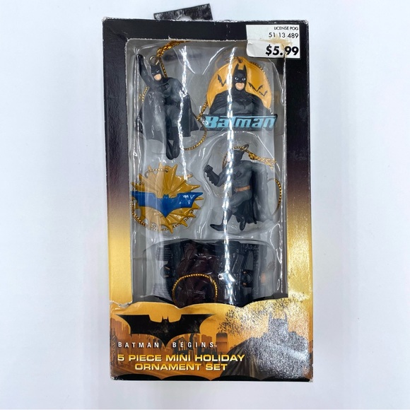 Kurt Adler | Holiday | 205 Kurt S Adler Dc Batman Begins 5 Piece ...